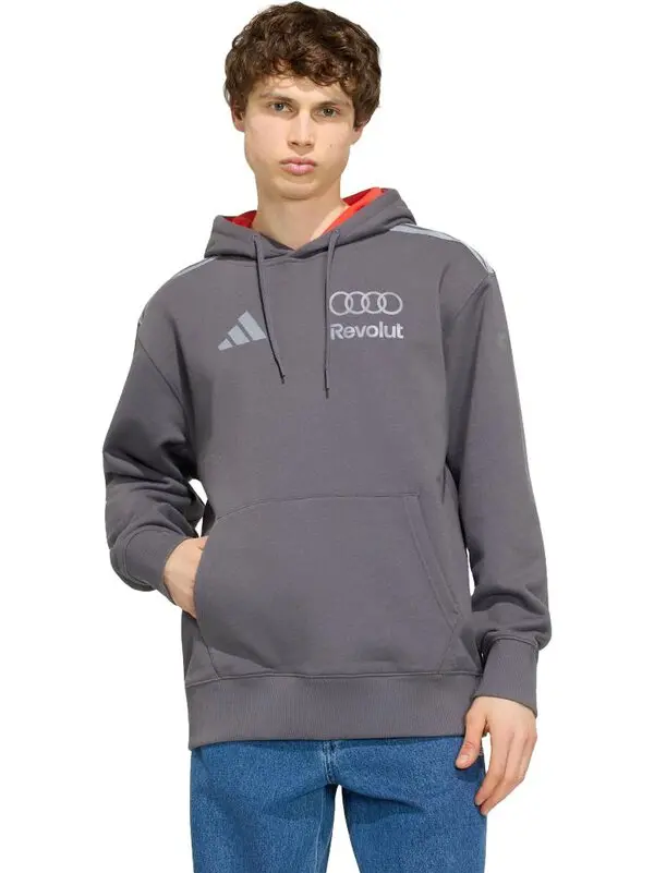 Adidas Audi Revolut F1 Team Driver Hoodie - Grey Strata