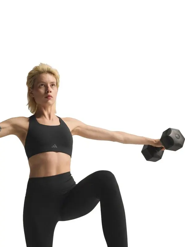 Adidas Optime Power High Support Bra - Black