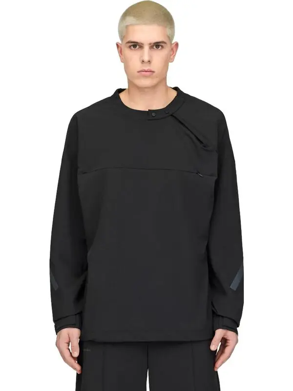 Adidas X Entire Studios Z.n.e. Uniform Half Zip Woven Track Top - Black