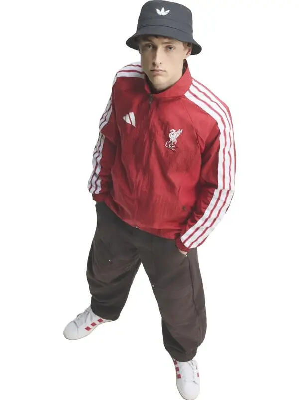 Adidas Liverpool Fc Home Anthem Track Jacket - Active Maroon