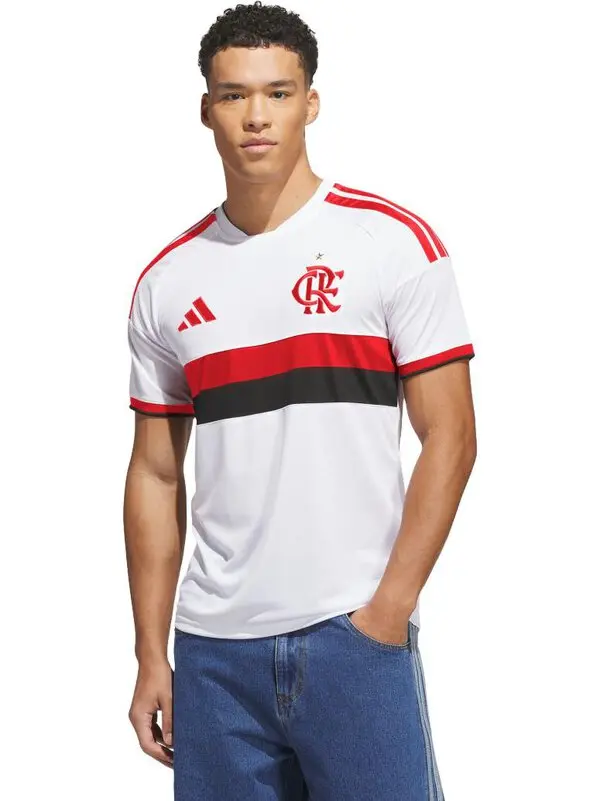 Adidas Cr Flamengo 26 Away Jersey - White