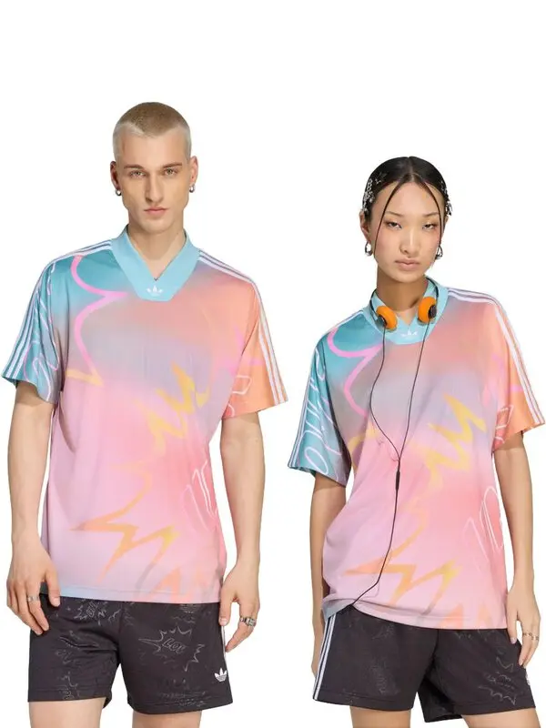 Adidas Love Unites All Over Print Jersey - Rainbow