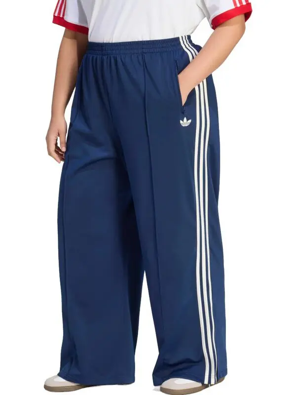 Adidas Firebird Loose Track Pants - Night Indigo / Off White