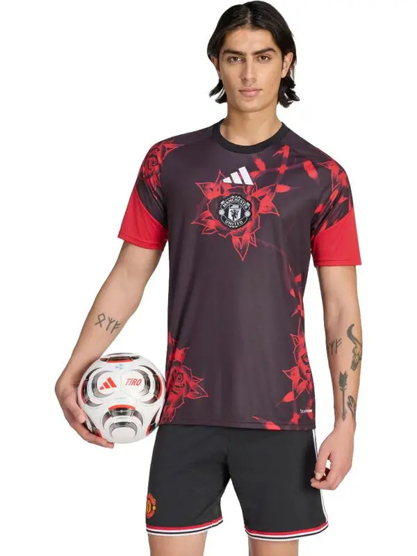Adidas Manchester United Pre-match Jersey - Mufc Red / Black