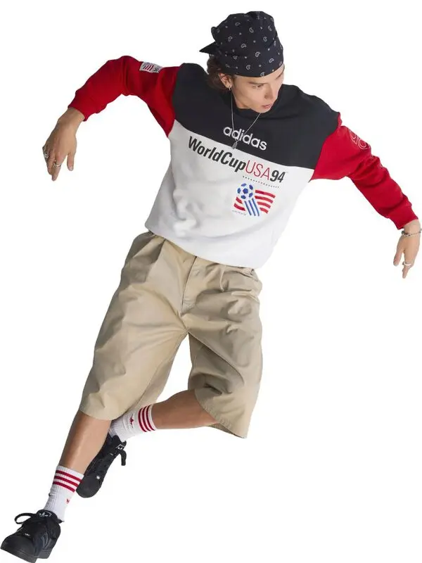 Adidas World Cup Usa 94 Graphic Sweatshirt - Black / Cloud White