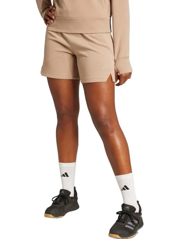 Adidas Designed For Training Warm-up Shorts - Chalky Brown