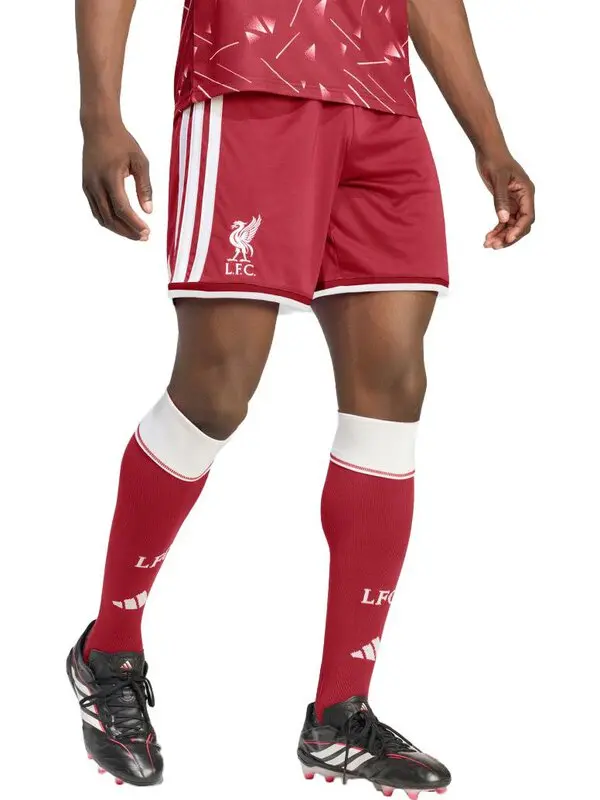 Adidas Liverpool Fc 26/27 Home Shorts - Active Maroon