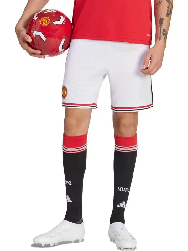Adidas Manchester United 26/27 Home Shorts - White