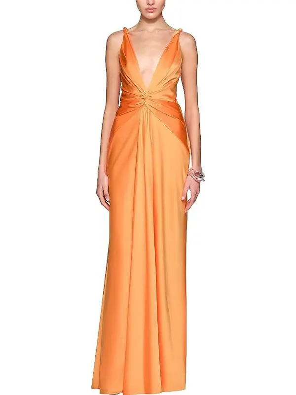 ET OCHS Tatum Gown - Medium Orange
