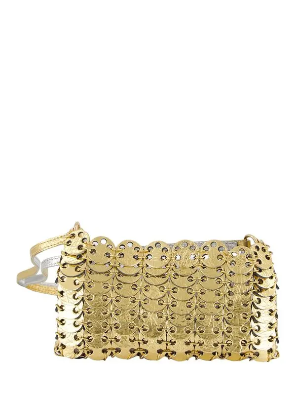 Rabanne 1969 Flip Crossbody Bag - Silver
