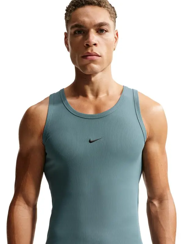Nike N.a.c. Training Ribbed Tank Top - Grey
