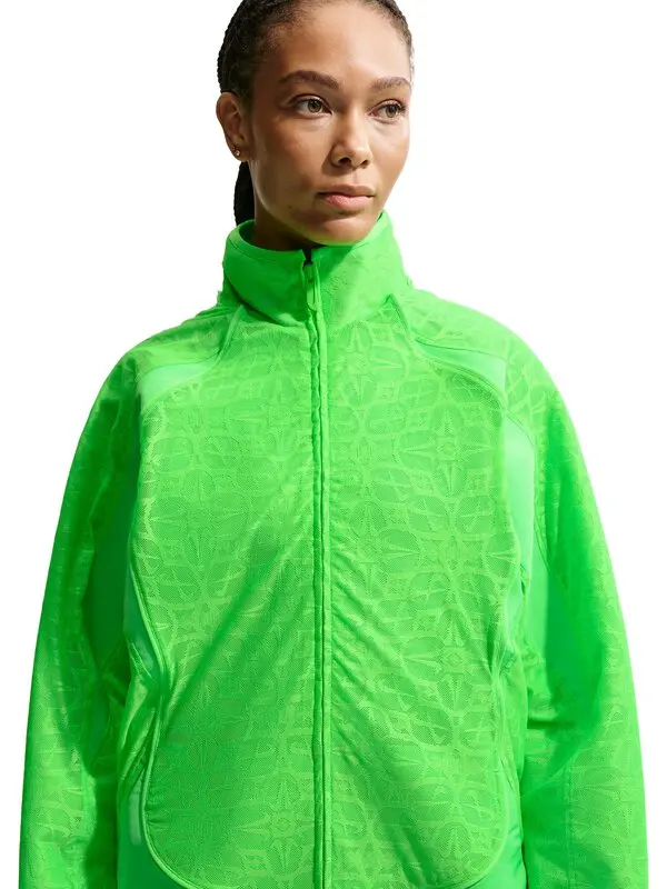 Nike Oversized Lace Track Jacket - Green