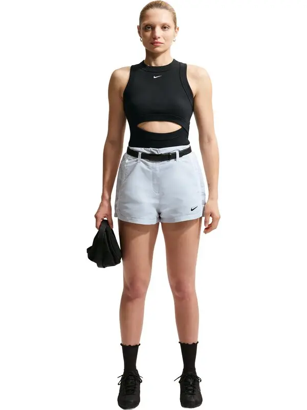 Nike High-waisted 2" Shorts - Grey