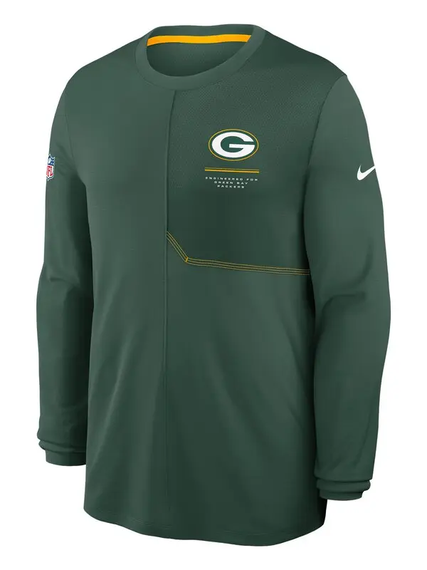 Nike Bay Packers Long-sleeve Dri-fit Top - Green