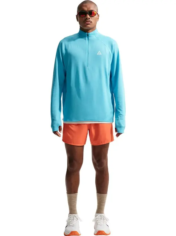 Nike Second Sunrise" Dri-fit Adv 5" Brief-lined Shorts - Orange