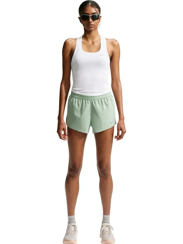 Nike Swift Dri-fit Mid-rise 2.5" Brief-lined Running Shorts - Green