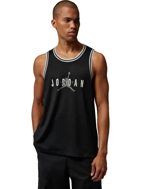 JORDAN Brooklyn Mesh Jersey - Black