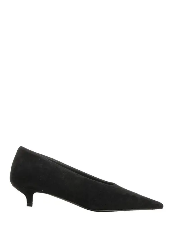 TOTEME Low Heel Décollet - Black