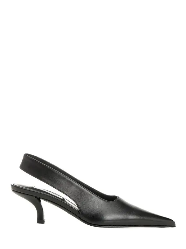 TOTEME Classic Slingbacks - Black