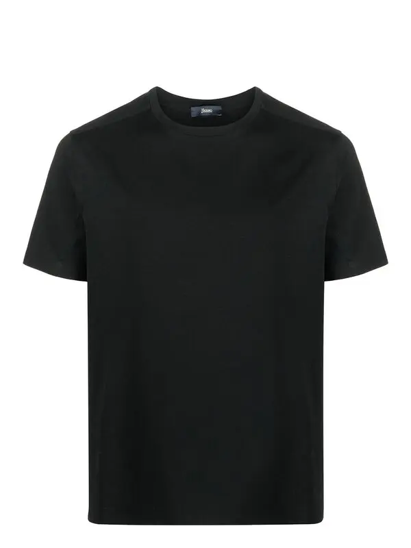 Herno Lazer Cut T-shirt - Black