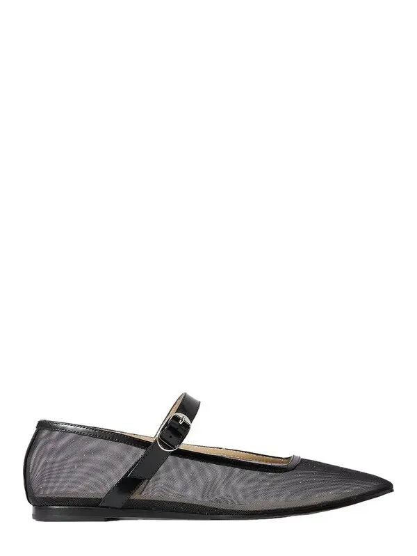 Le Monde Beryl Mary Jane Ballet Flats - Black