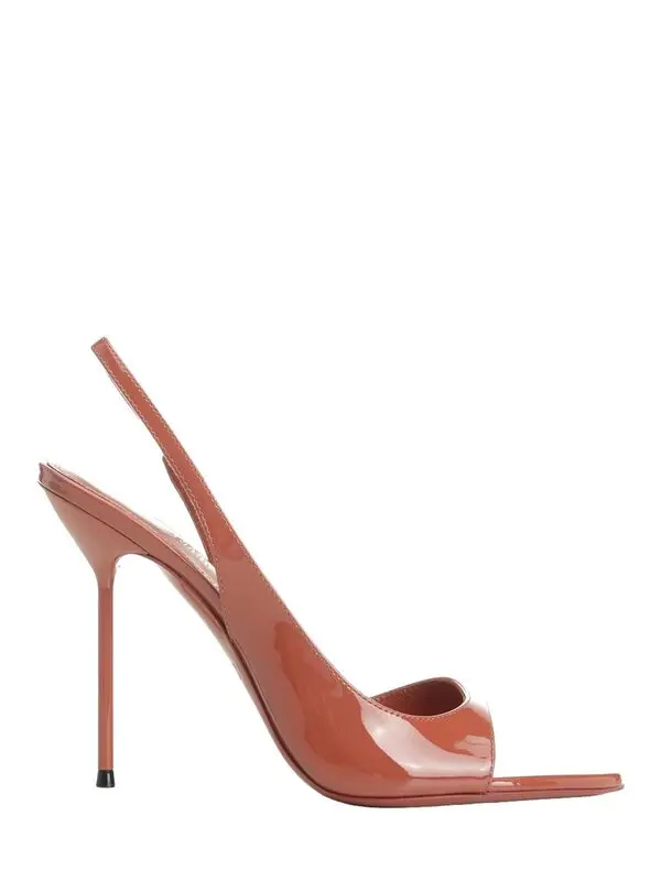 Paris Texas Lidia Slingback In Patent Calfskin - Multicolor