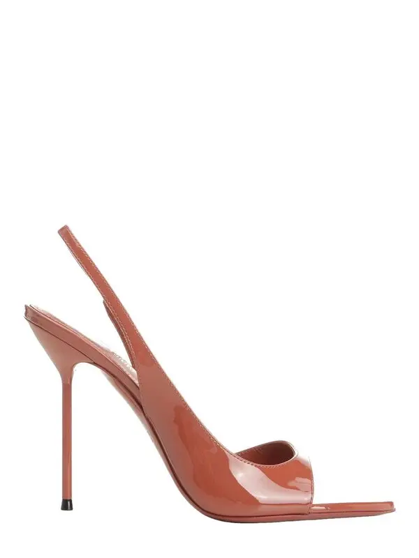 Paris Texas Lidia Slingback In Patent Calfskin - Multicolor