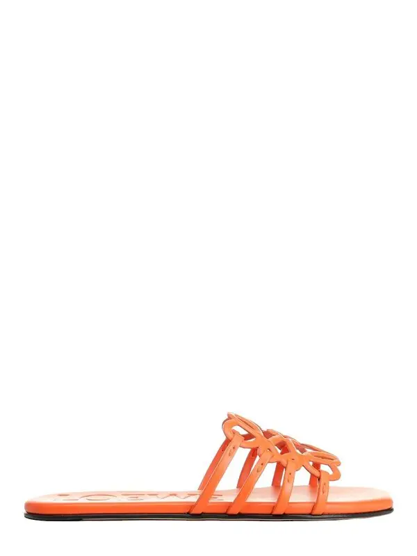 Loewe Slide Anagram Petal Sandals - Multicolor