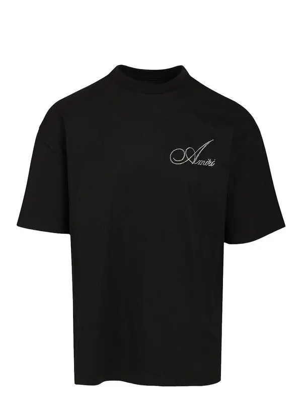 Amiri Crew Neck T-shirt - Black