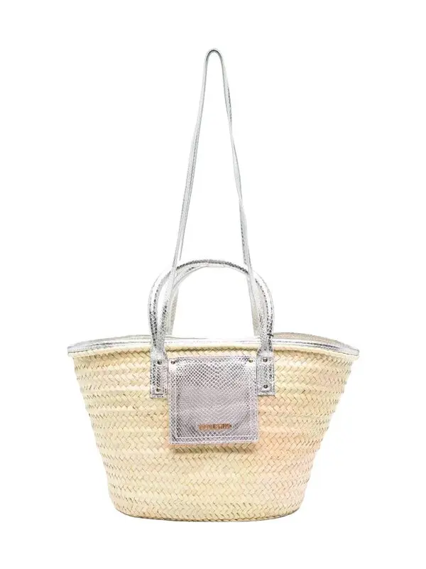 Jacquemus The Soli Basket" Bag - Neutrals