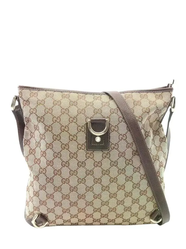Gucci Abby Gg Canvas Shoulder Bag - Neutrals