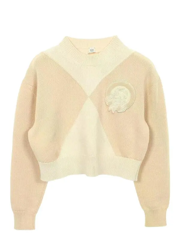 Hermès Candy Libris Knit Sweater - Neutrals