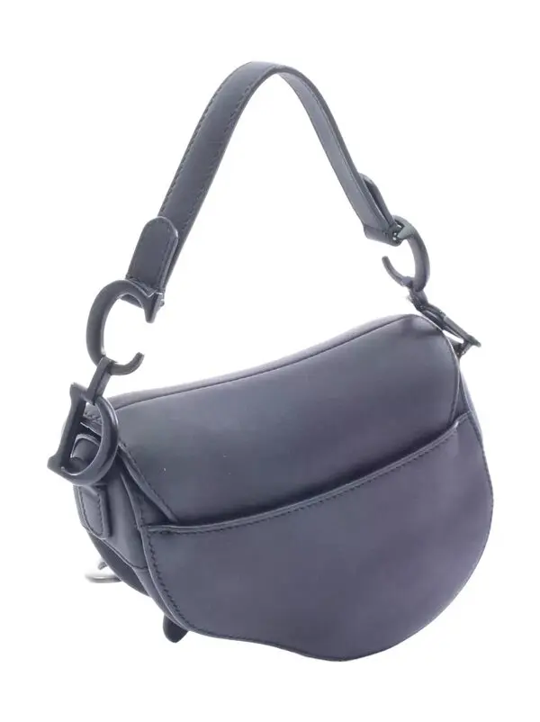 Dior Saddle Mini Tote Bag - Black