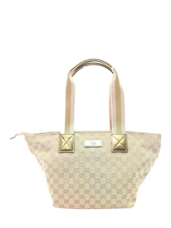 Gucci Gg Canvas Tote Bag - Neutrals