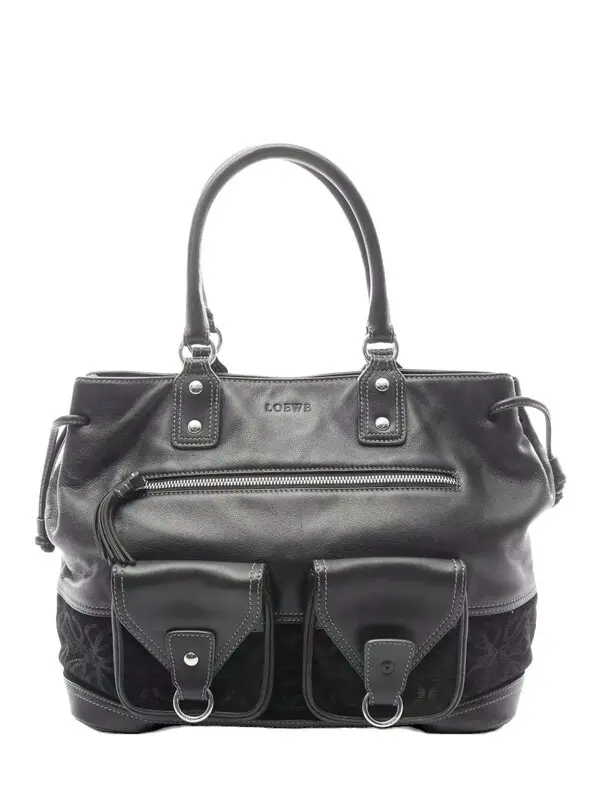 Loewe Anagram Handbag - Black
