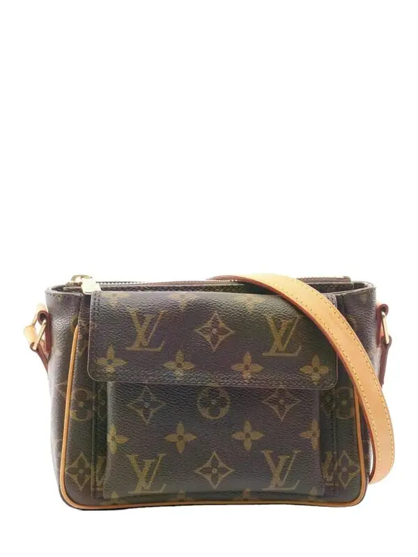 LOUIS VUITTON Monogram Viva Cité Shoulder Bag - Brown