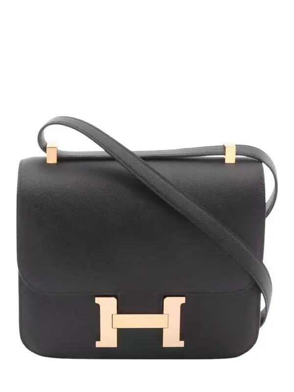 Hermès Constance Shoulder Bag - Black
