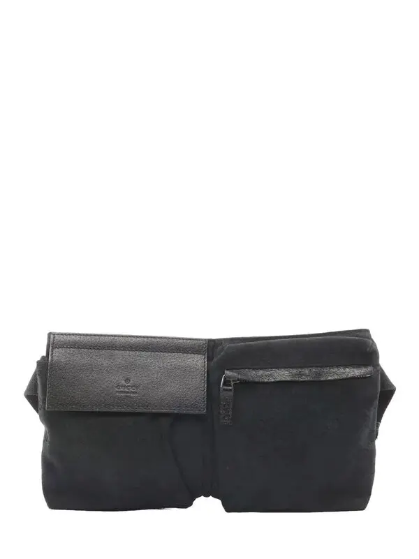 Gucci Gg Canvas Belt Bag - Black