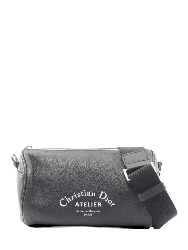Dior Mini Atelier Shoulder Bag - Black