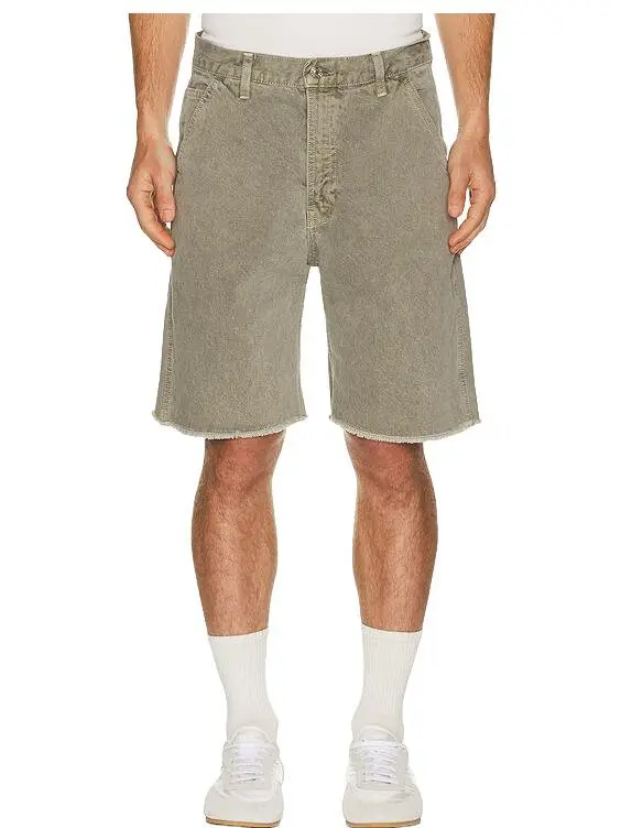 ASHER Chance Painter Shorts - Moss