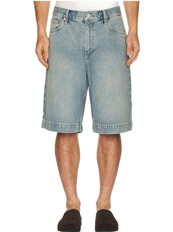 Rag & Bone Baggy Denim Short - Beacon