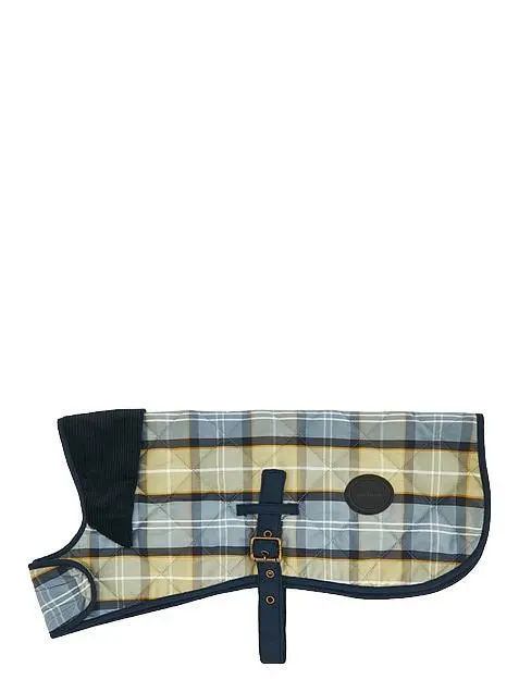 Barbour Tartan Dog Coat In Blue - Highland Lake Tartan