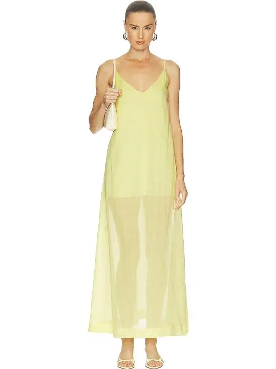 L'academie Lenai Maxi Dress - Butter Yellow
