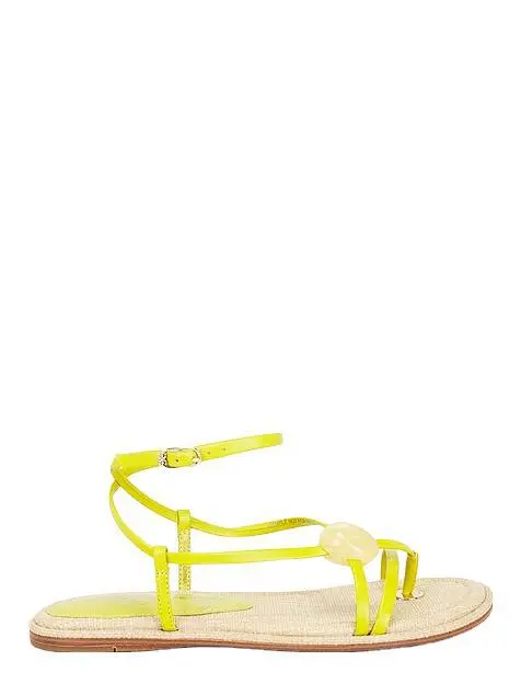 Sam Edelman Rillie Embellished Sandals - Dark Green Limon
