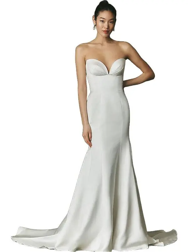 Watters Florence Gown - Ivory