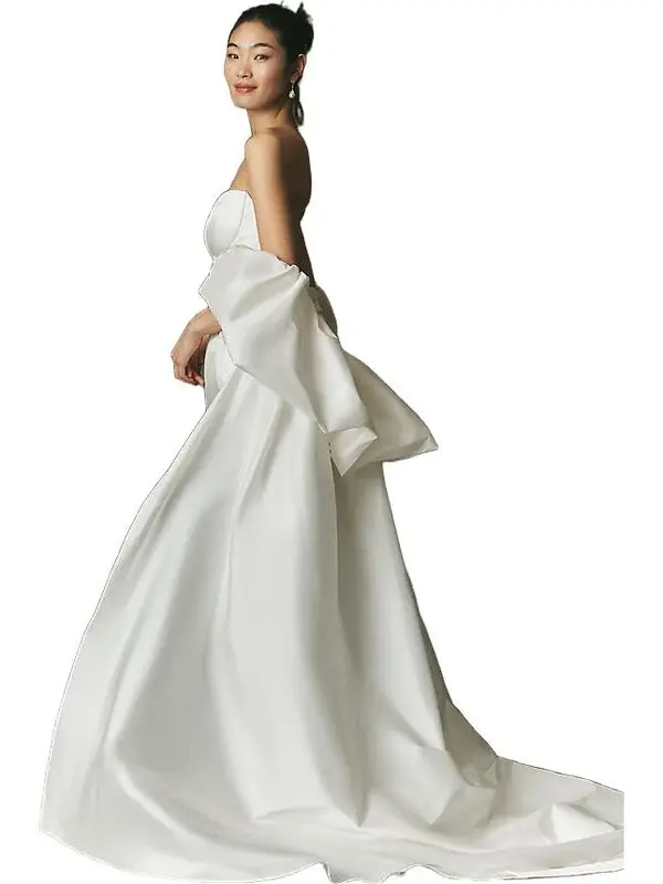Anthropologie Taffeta Cape - Ivory