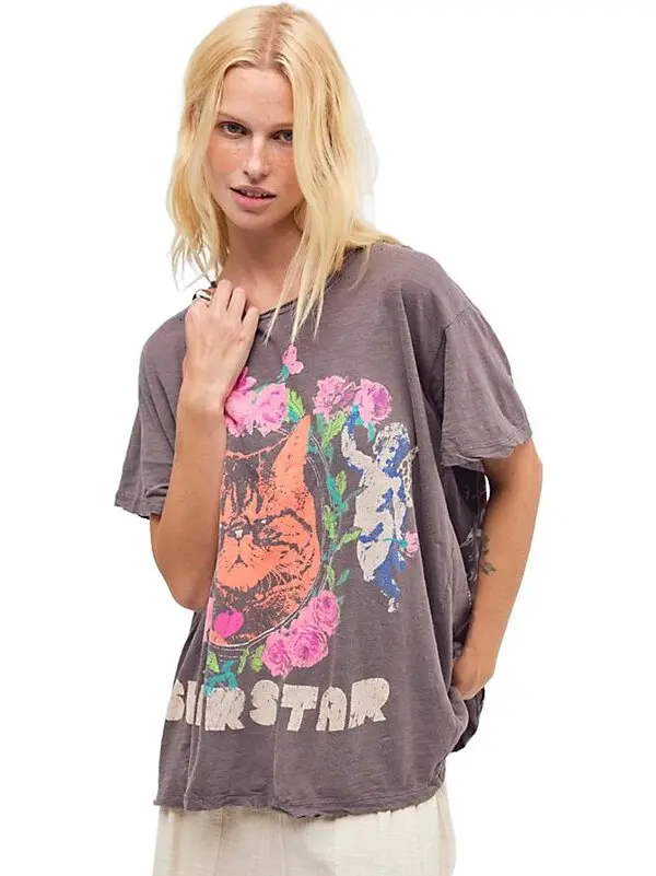 MAGNOLIA PEARL Graphic T-shirt - Black