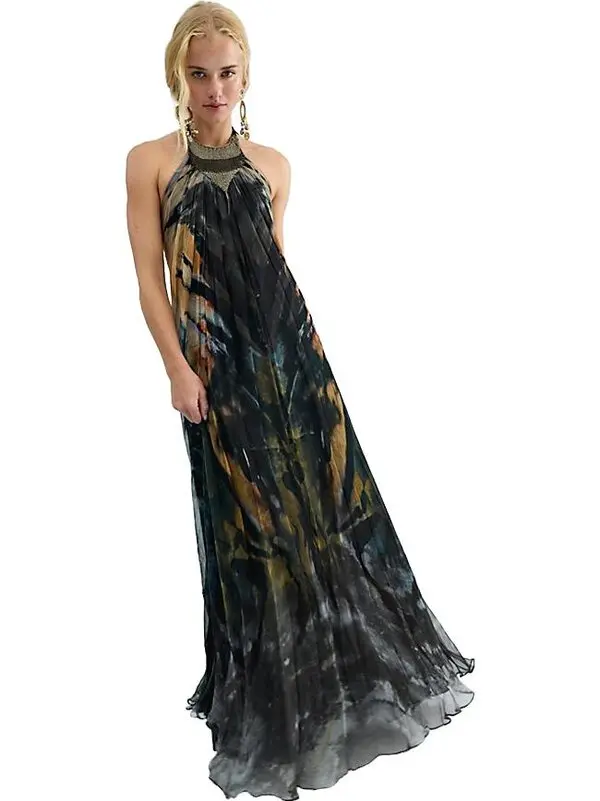 CECILIA DE BUCOURT Maxi Dress - Grey Combo