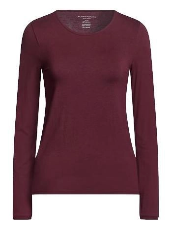 Majestic Filatures T-shirt Size Viscose, Elastane - Plum