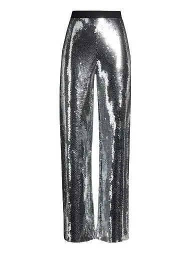 SEMICOUTURE Wide-leg Sequined Trousers - Silver